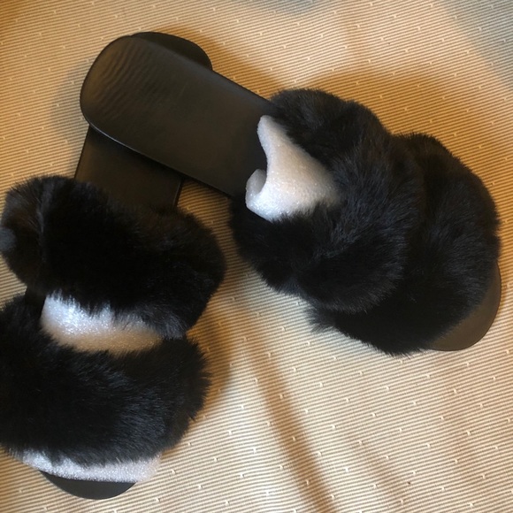 Shoes | Fur Slippers | Poshmark